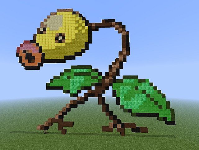 My Bellsprout Pixel Art Minecraft Map