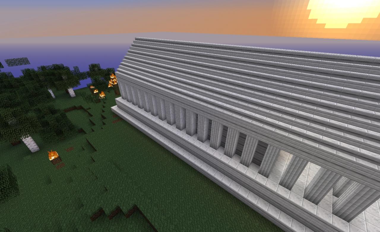 Roman Temple Minecraft Map