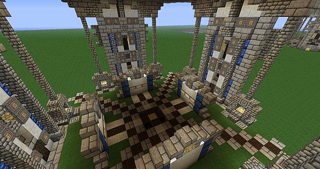 Spawn Centerpiece // made by SetFlame // QbicGaming.com Minecraft Map