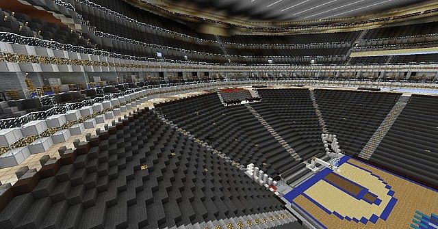 Basketball Arena Minecraft Map