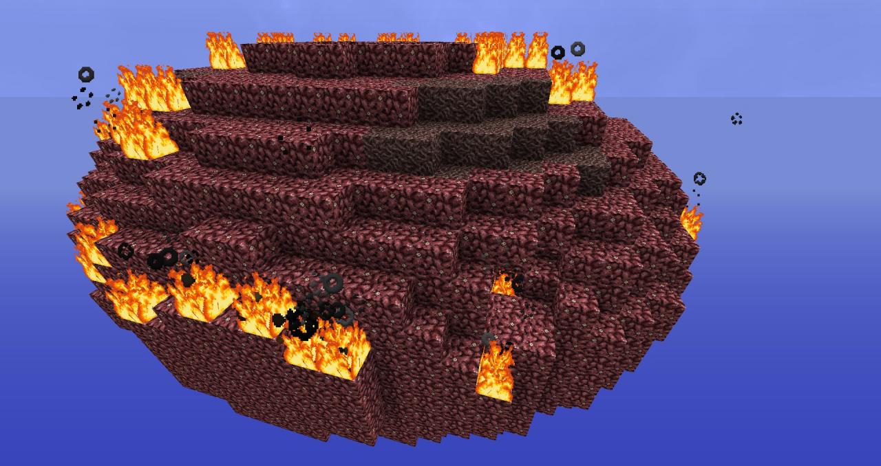 sky planet Minecraft Map