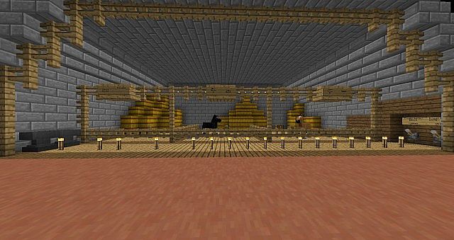 MInecraft Mega-Build: The Jousting Ampitheatre Minecraft Map