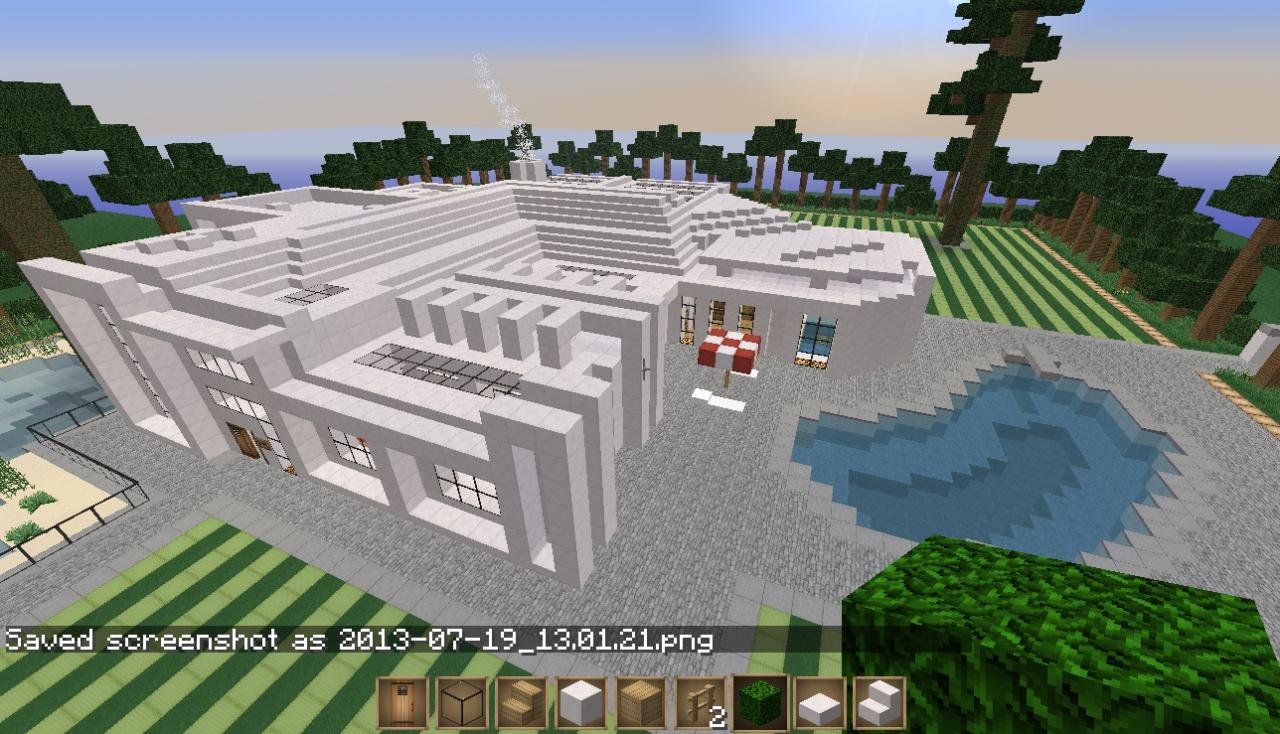 Quartz Mansion 2013 Minecraft Map