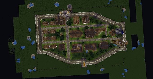 Medieval Town Minecraft Map