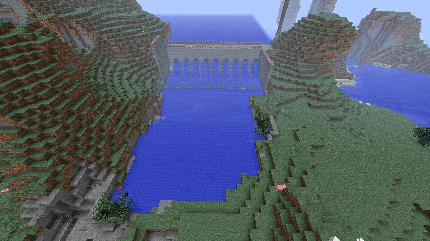 the dam Minecraft Map