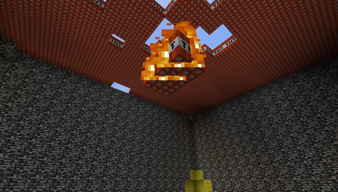 Spleef Run Minecraft Map