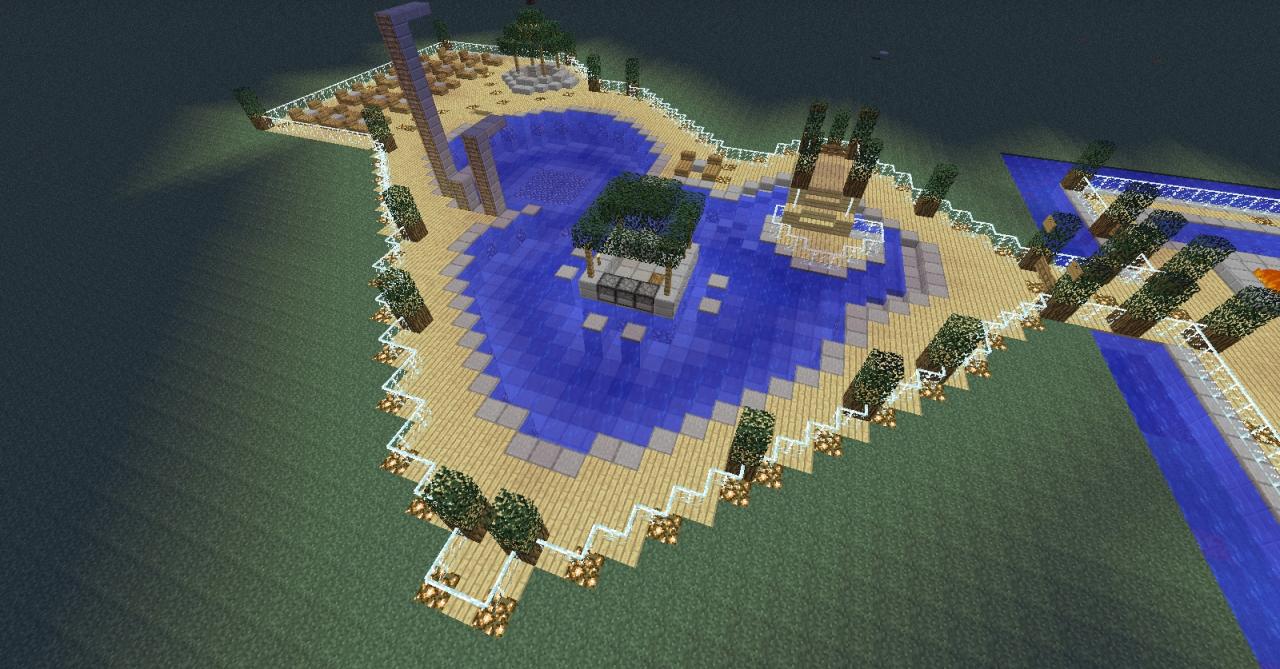 Luxury Pool Minecraft Map