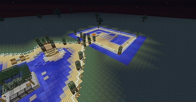 Luxury Pool Minecraft Map