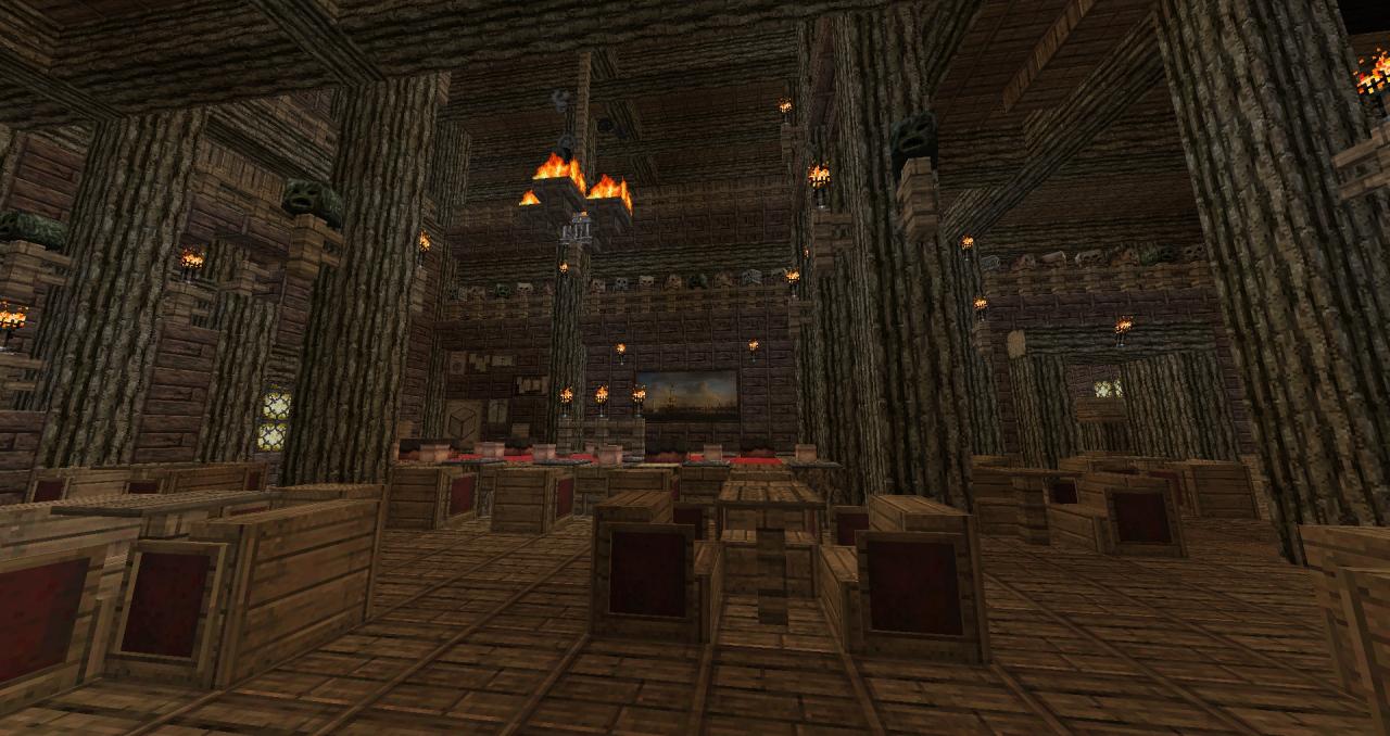 Hunter's Paradise Lodge & Inn Minecraft Map