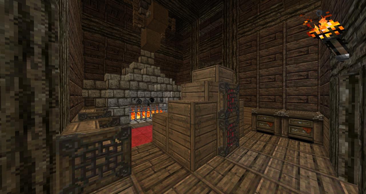 Hunter's Paradise Lodge & Inn Minecraft Map