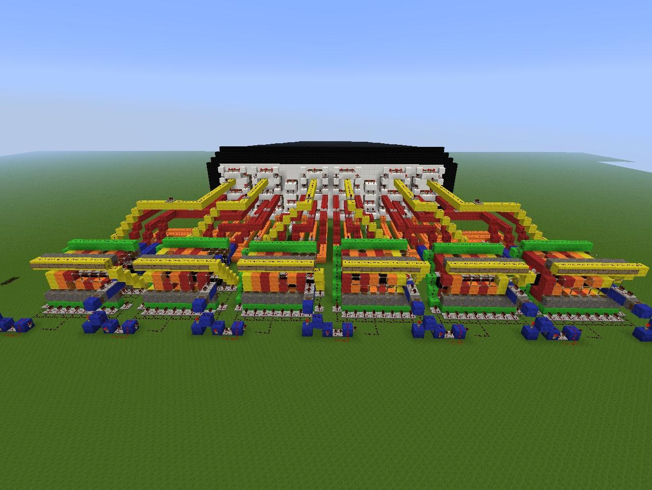 24Hour Digital Clock Minecraft Map