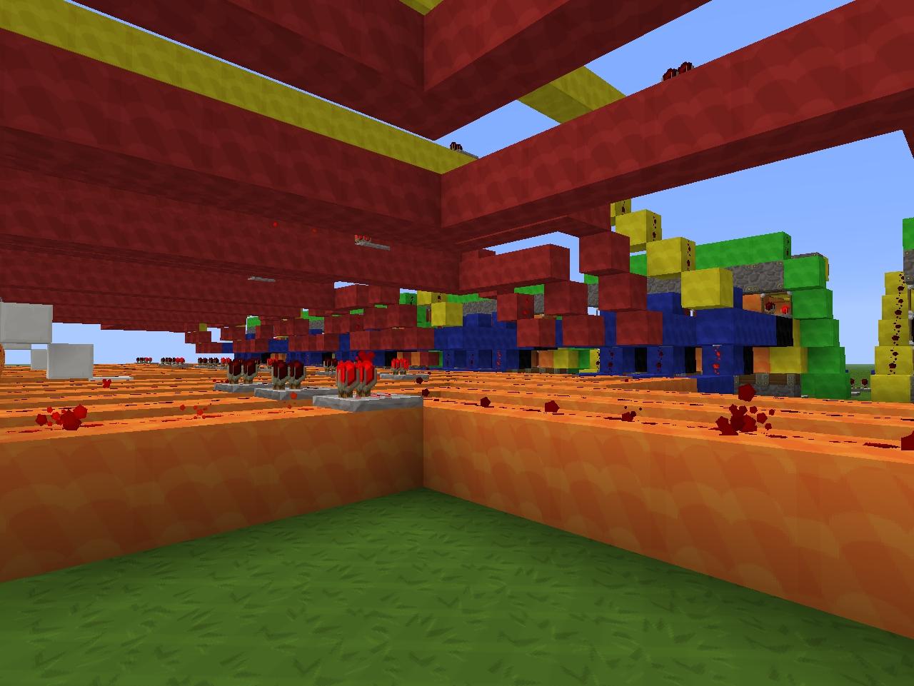 24Hour Digital Clock Minecraft Map