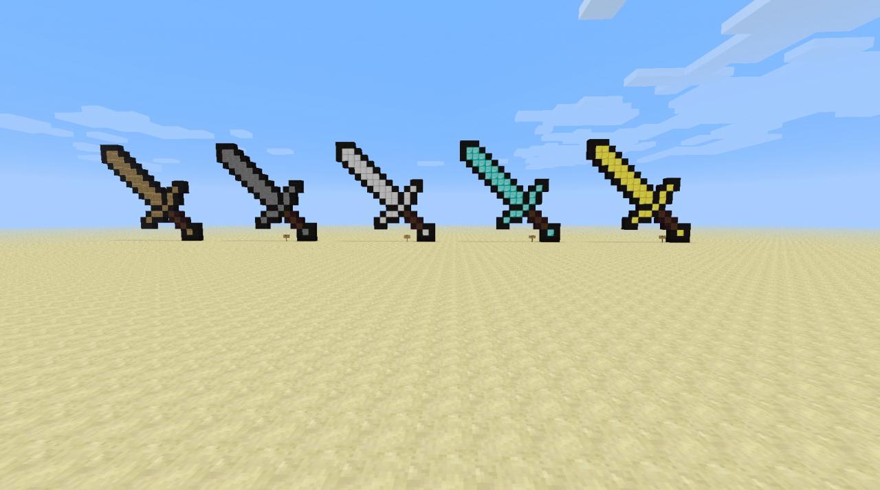 Statue of Swords Minecraft Project