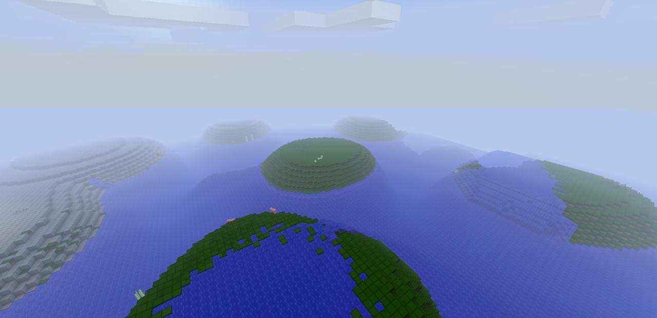 survival mini islands Minecraft Map
