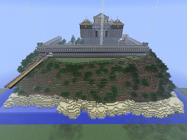 island my home castle Minecraft Map
