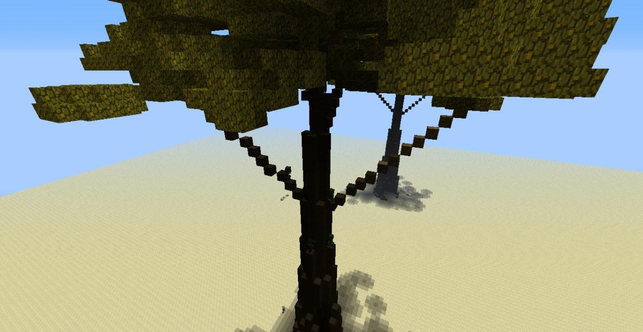 large tree Minecraft Map