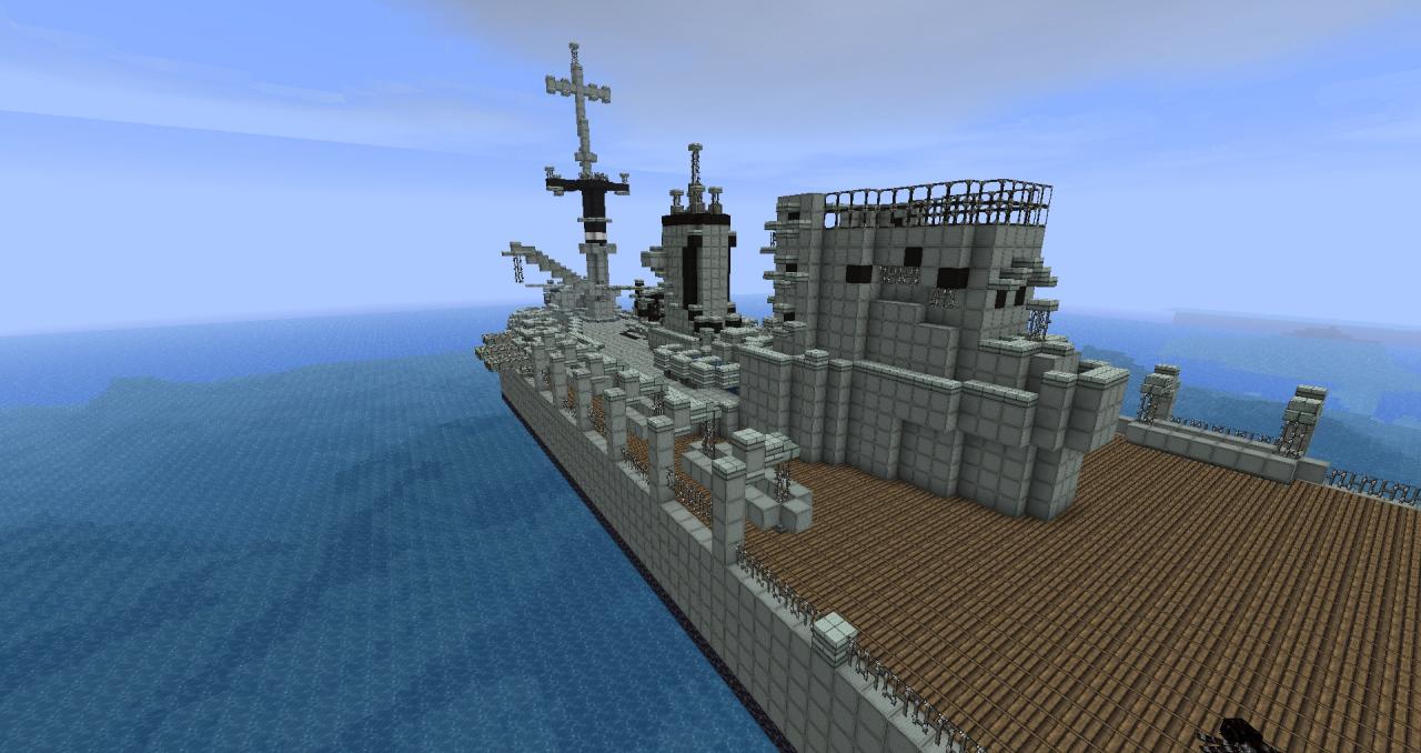 Naval Battleships W.I.P. Minecraft Map