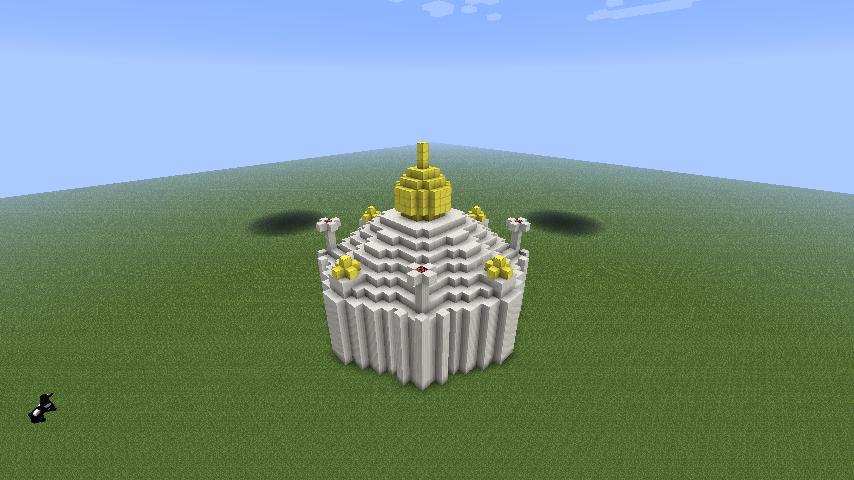 Minecraft mini game : The Block of Diamond Minecraft Map