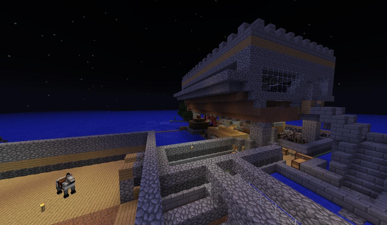 Biggest survival island build ever! Minecraft Map