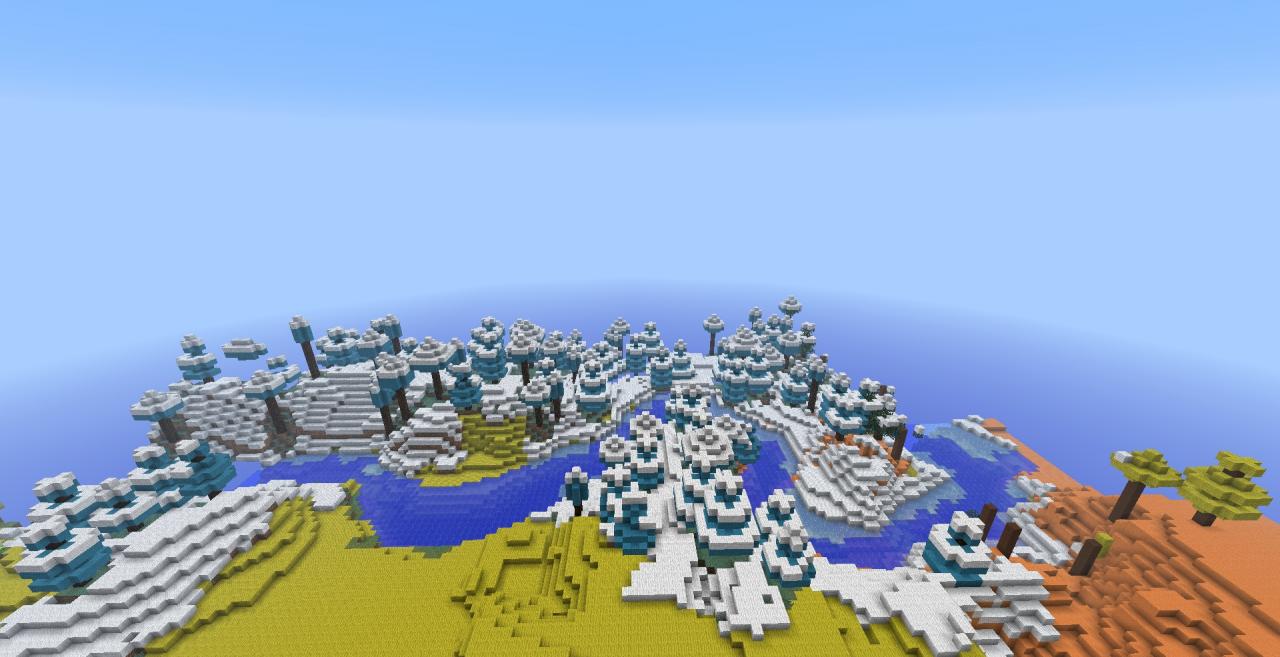 Dream world in color Minecraft Map