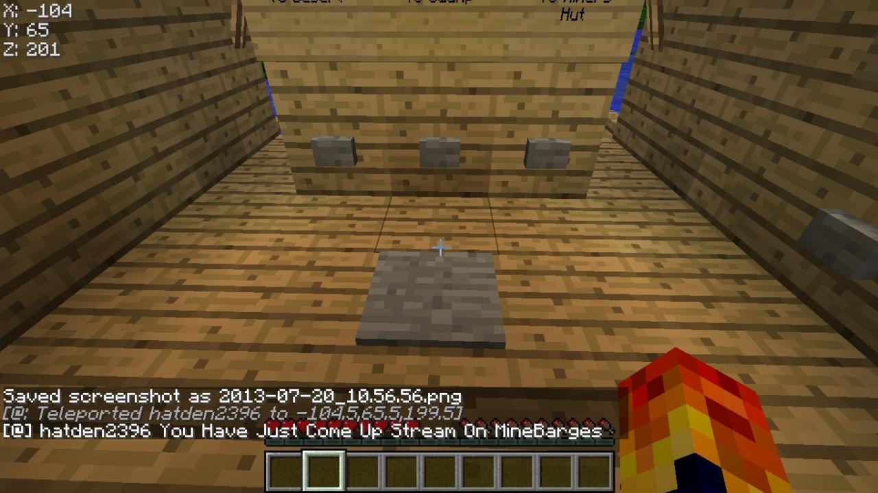 Mine Barges Minecraft Map