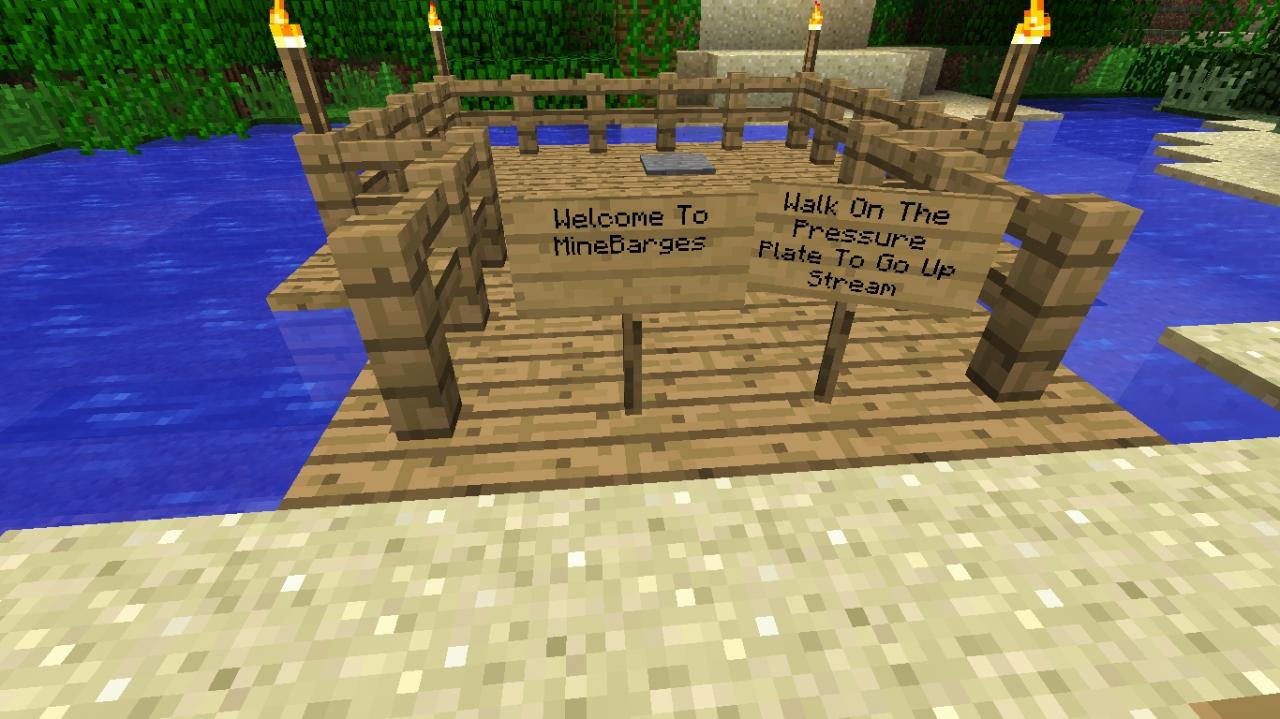 Mine Barges Minecraft Map