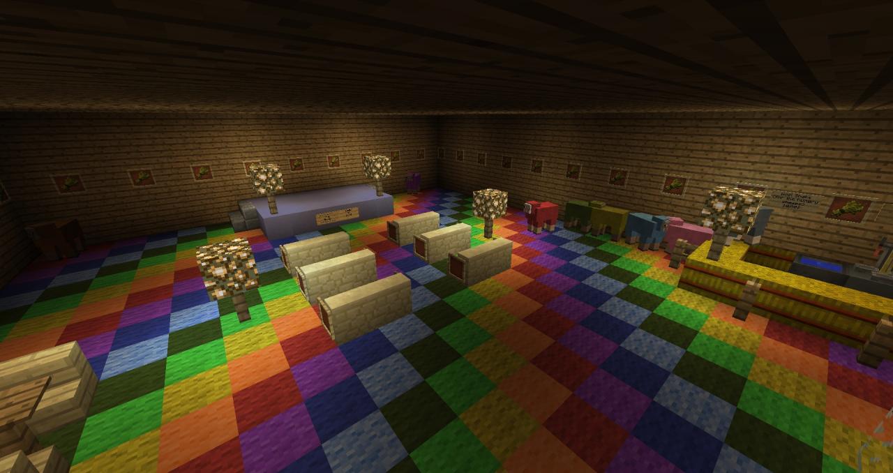 Sheep Party Minecraft Map