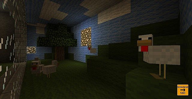 Happy Chicken Egg Collector Minecraft Map