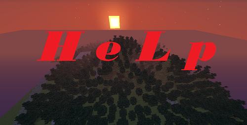 HeLp - A Minecraft HORROR Mini-Game [CUSTOM AUDIOFX] Minecraft Project