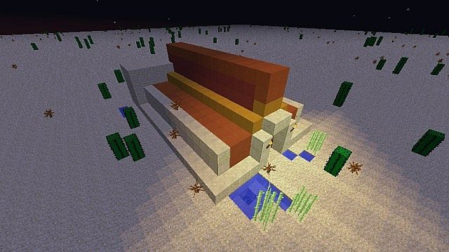 Custom Desert Dungeon Minecraft Map