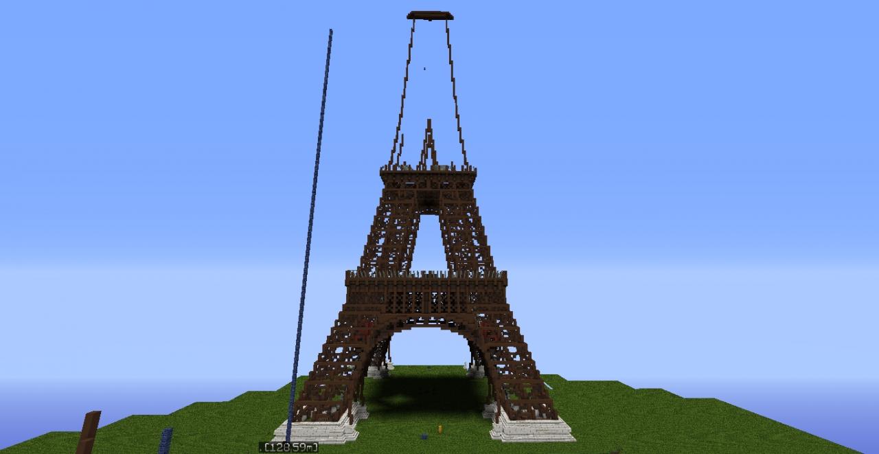 Eiffel Tower Minecraft Map