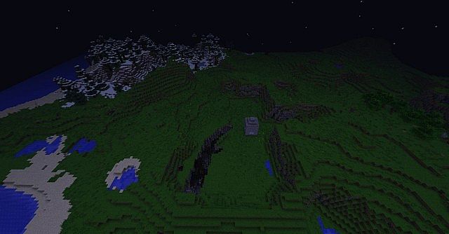 hollow world survival: survival map [1.6-1.7] Minecraft Map