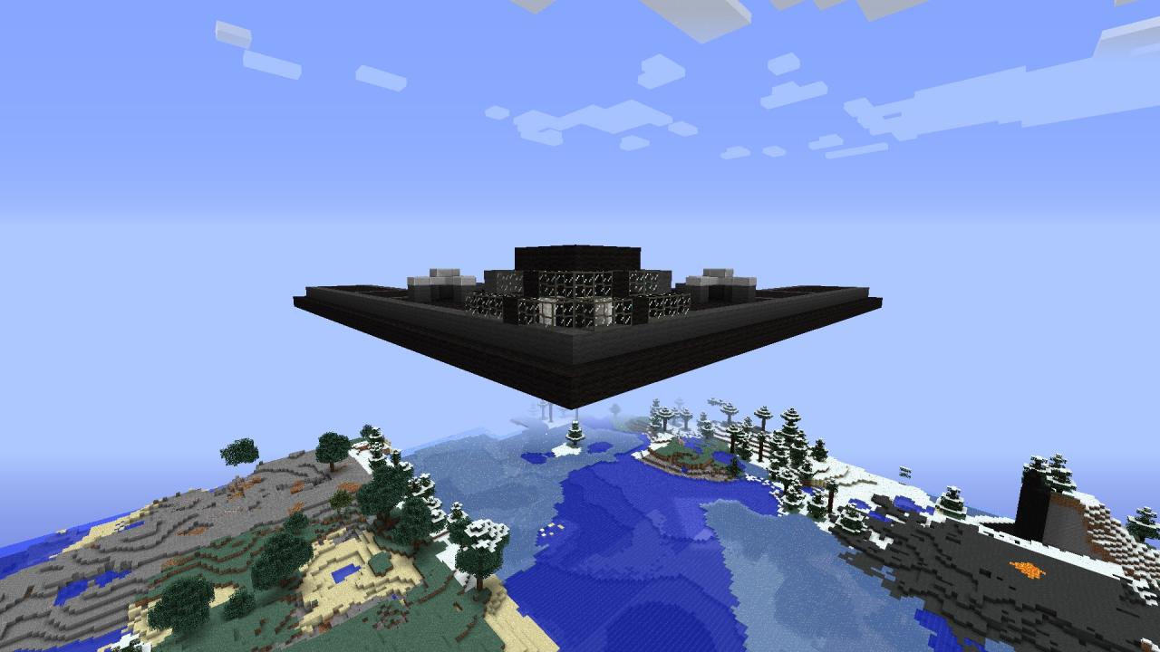 Northrop Grumman B-2 Spirit (Stealth Bomber) Minecraft Map