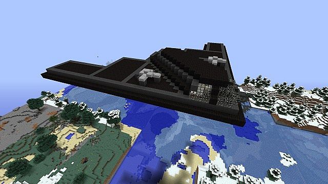 Northrop Grumman B-2 Spirit (Stealth Bomber) Minecraft Map