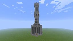 Cyridiil's White-Gold Tower Minecraft Map