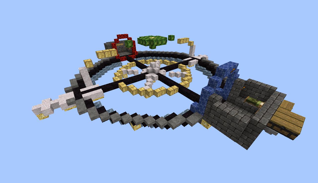 King of the Sky Battles! Minecraft Map