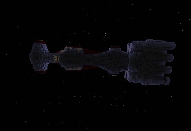 1:1 SCALE Tantive IV (Corellian Corvette) Minecraft Map