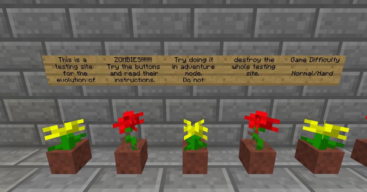 The Evolution of a Zombie Minecraft Map