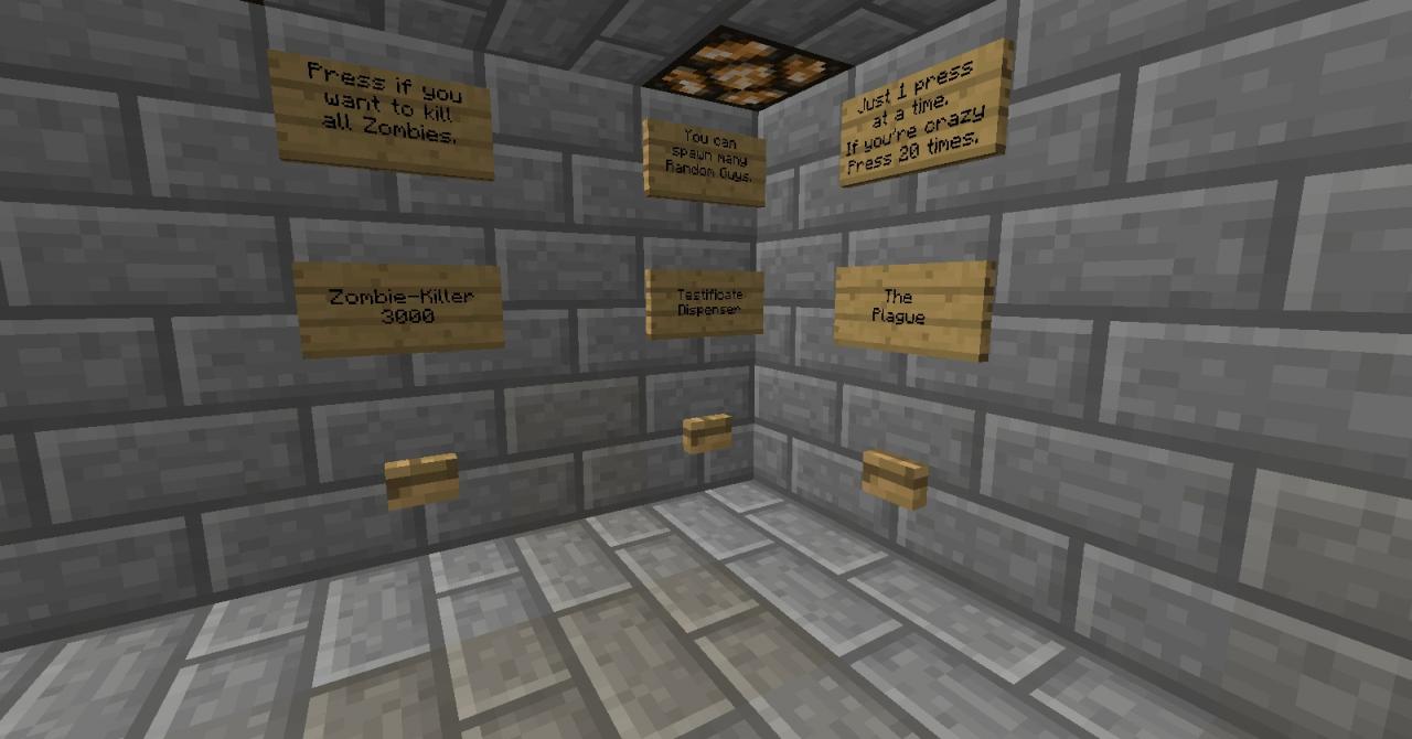 The Evolution of a Zombie Minecraft Map