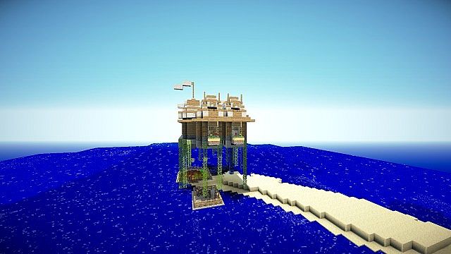 Flying House! Minecraft Map