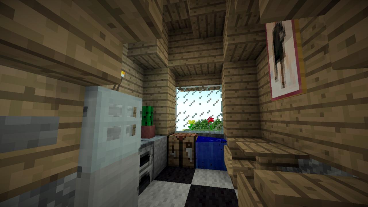 Flying House! Minecraft Map