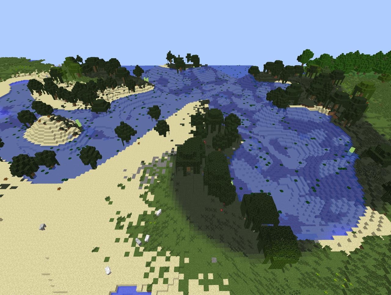 Custom Map: River Delta Minecraft Map