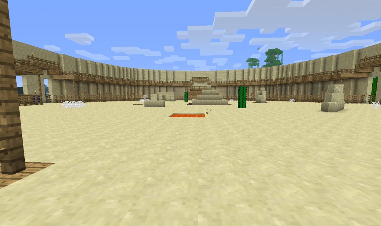 Game of Blocks Mob Arena Minecraft Map