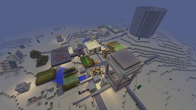 Random redstone and war stuff! Minecraft Map
