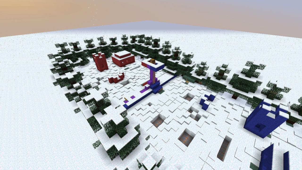 Snowball Showdown Minecraft Map