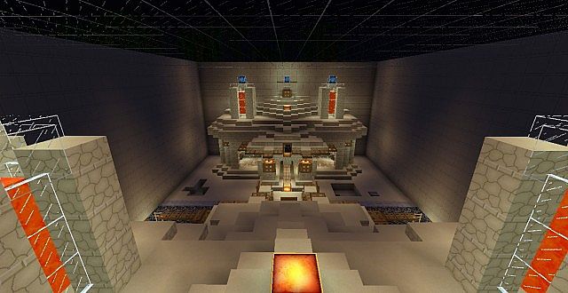 Sandstone PvP Arena [Schematic] Minecraft Map