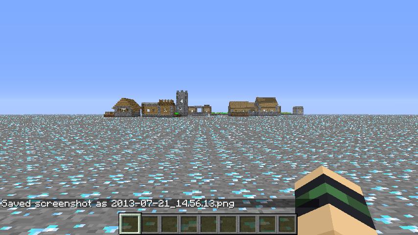 A World of Diamond-Ore? A Dream becomes Real! Minecraft Map