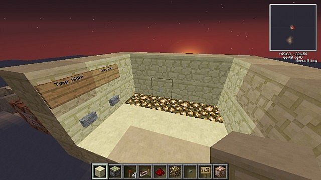 Flush Lighting System Minecraft Map
