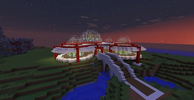 Future Modern Style Concept House Minecraft Map