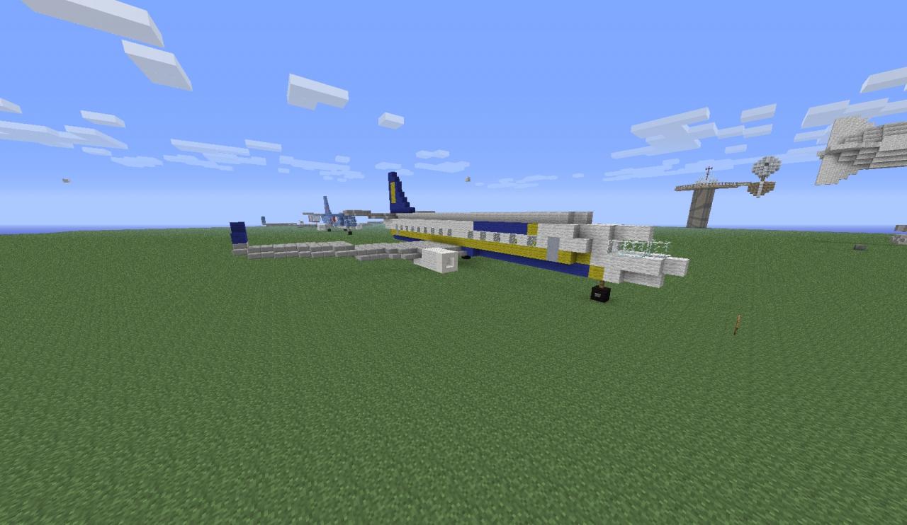 Boeing 737 Minecraft Map